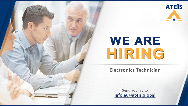 ATEÏS Europe B.V. is hiring an Electronics Technician