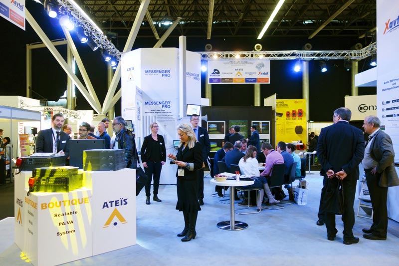 ATEÏS introduces his new BOUTIQUE PA/VA system at ISE 2016
