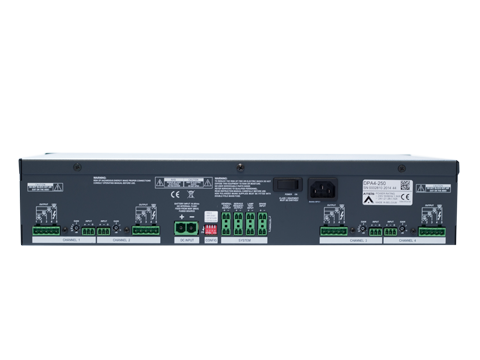 DPAfour Series - Class-D Power Amplifiers - EN54-16 - ATEÏS